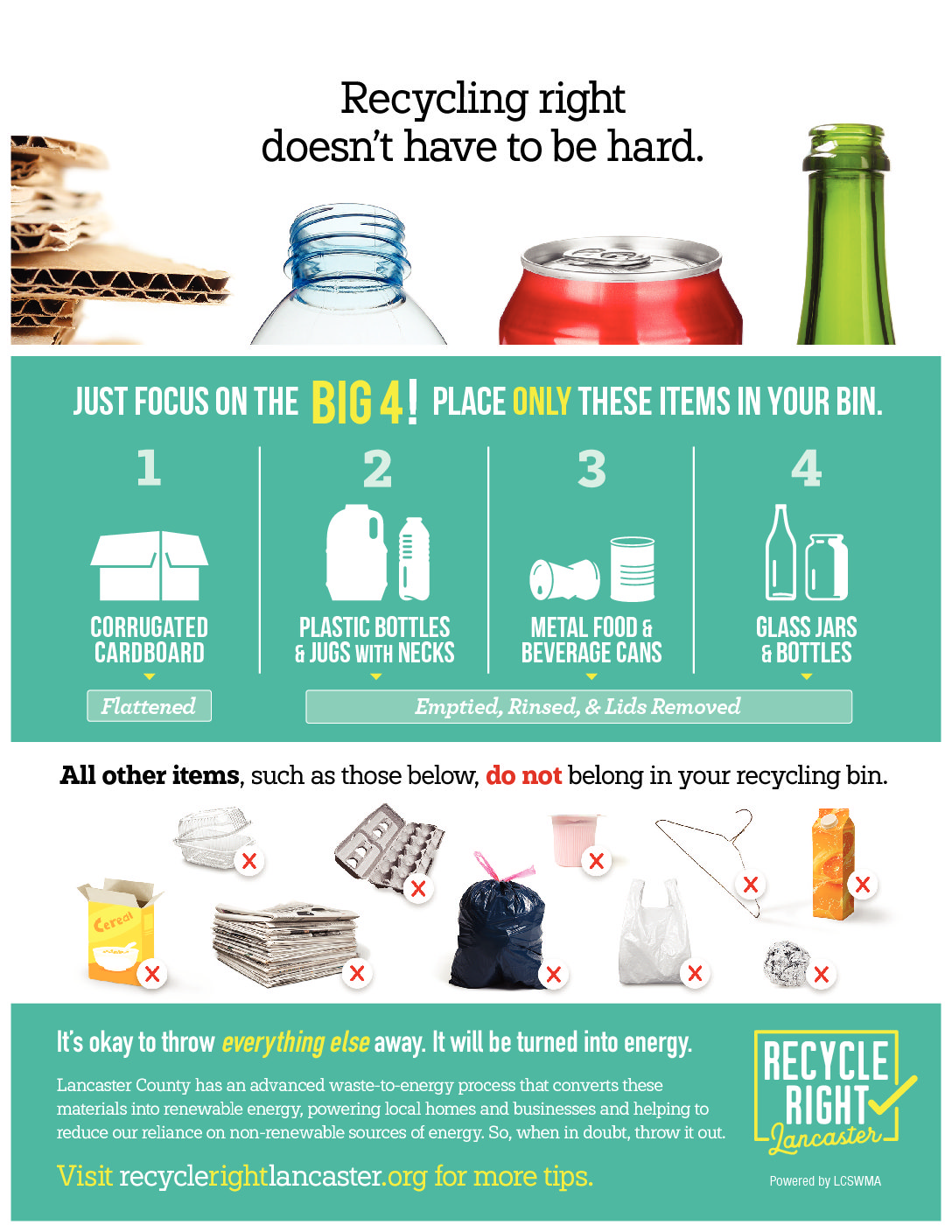 Recycling Right 2018 - Pequea Township