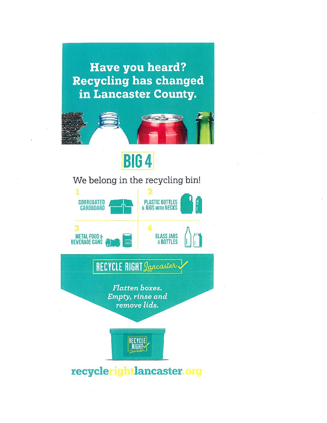 2023-02-15 Recycle Right Lancaster Big 4 - Pequea Township