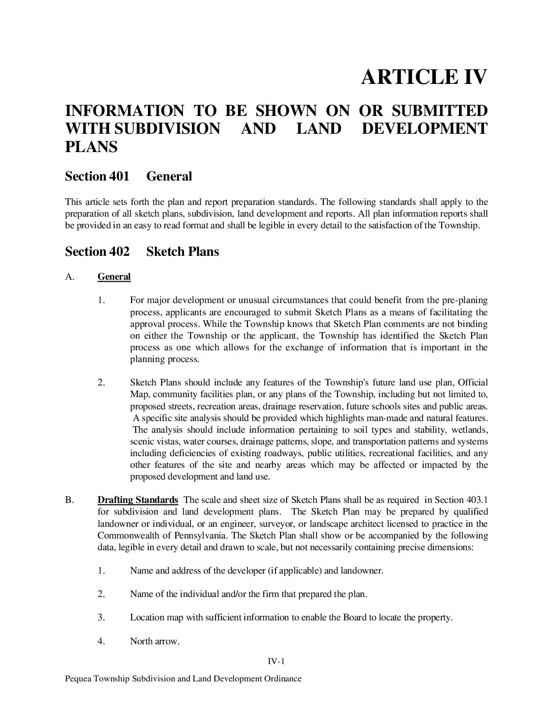 ARTICLE.4 Revised - Pequea Township